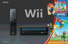 Wii System Black [New Super Mario Bros. Wii Bundle] | (CIB) (Wii ...