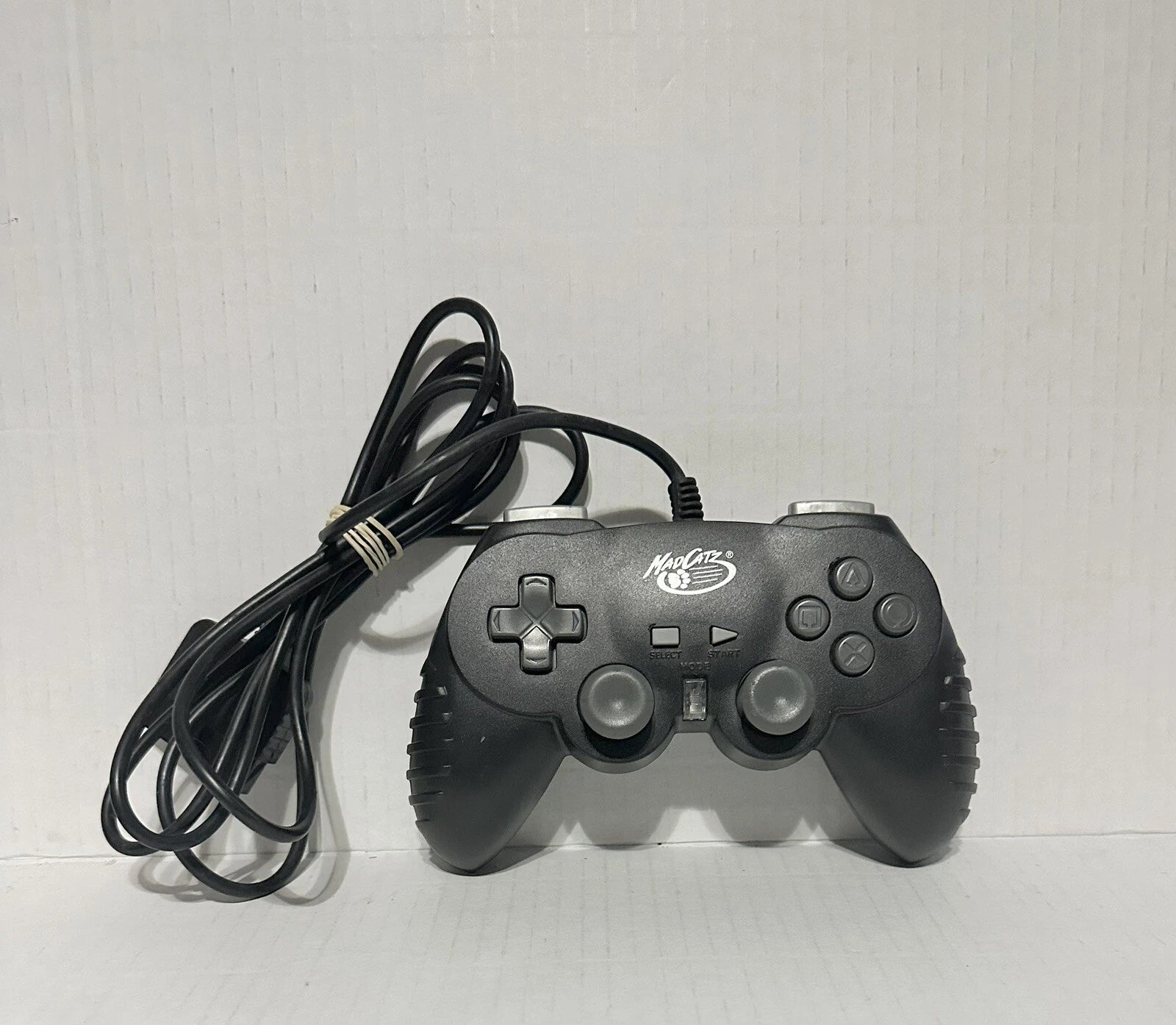 Mad Catz Wired controller black | (LS) (Playstation 2) – Nostalgic ...