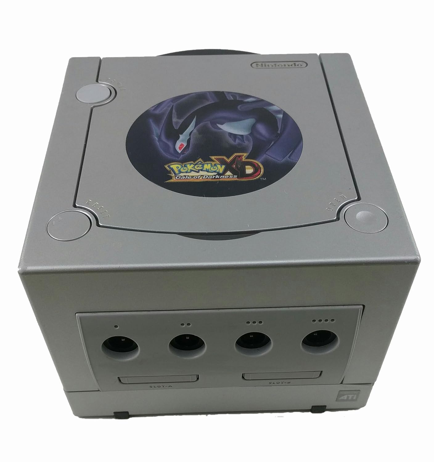 Platinum Silver Gamecube [Pokemon XD Gale of Darkness Limited Edition ...